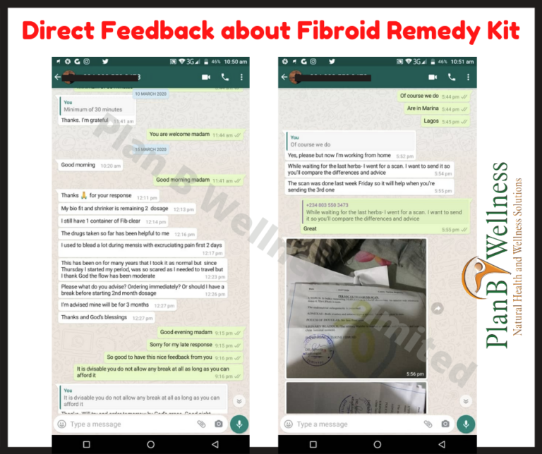 NATURAL REMEDY FOR UTERINE FIBROID | Plan B Wellness