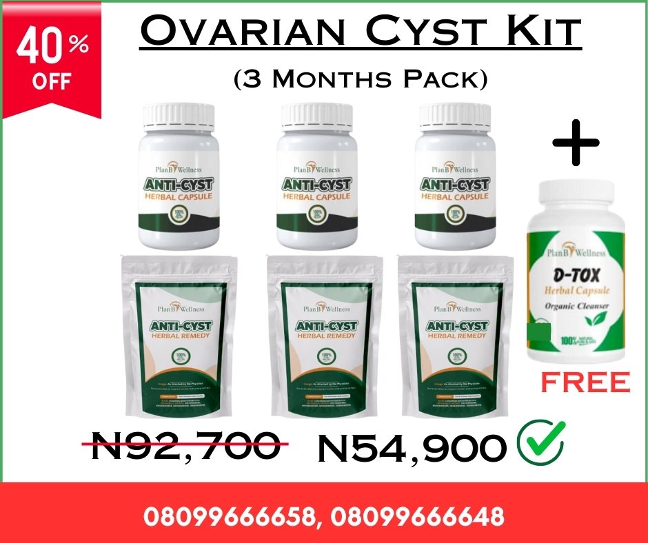 Natural Remedy For Ovarian Cyst ii - Plan B Wellness